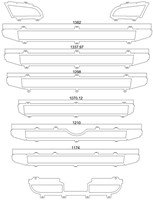 Stainless Steel Grid Frame Scania R1 / R2 with sensors