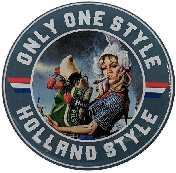 Hub sticker Only One Style - Holland Style Truck Accessoires
