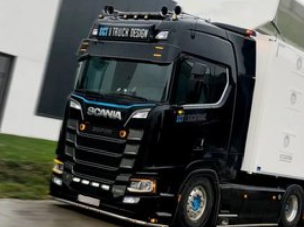 Polyester Sun Visor Scania Next Generation type 3A