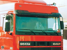 Acrylic Sun Visor DAF XF Space Cab - No Truck Accessoires