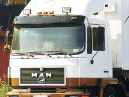Acryl Zonneklep MAN M2000/F2000 Truck Accessoires