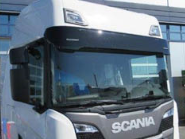 Acrylic Sun Visor Scania Next Generation R/S with 2 position lights ...