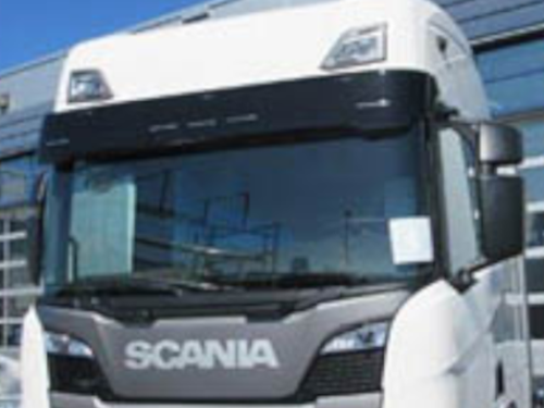 Acrylic Sun Visor Scania Next Generation R/S with 5 position lights