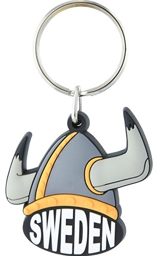 Keychain Viking helmet Sweden