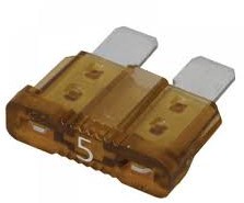 Mini plug-in fuses 5A - 6 pieces Truck Accessoires