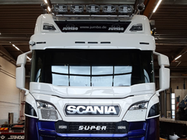 Acrylic Sun Visor Scania Next Generation R/S with 5 position lights