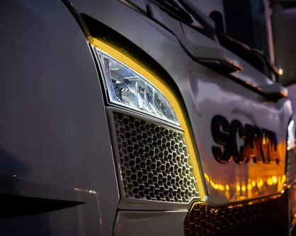 Waterproof flexible side strips Scania - 60 cm - 24V