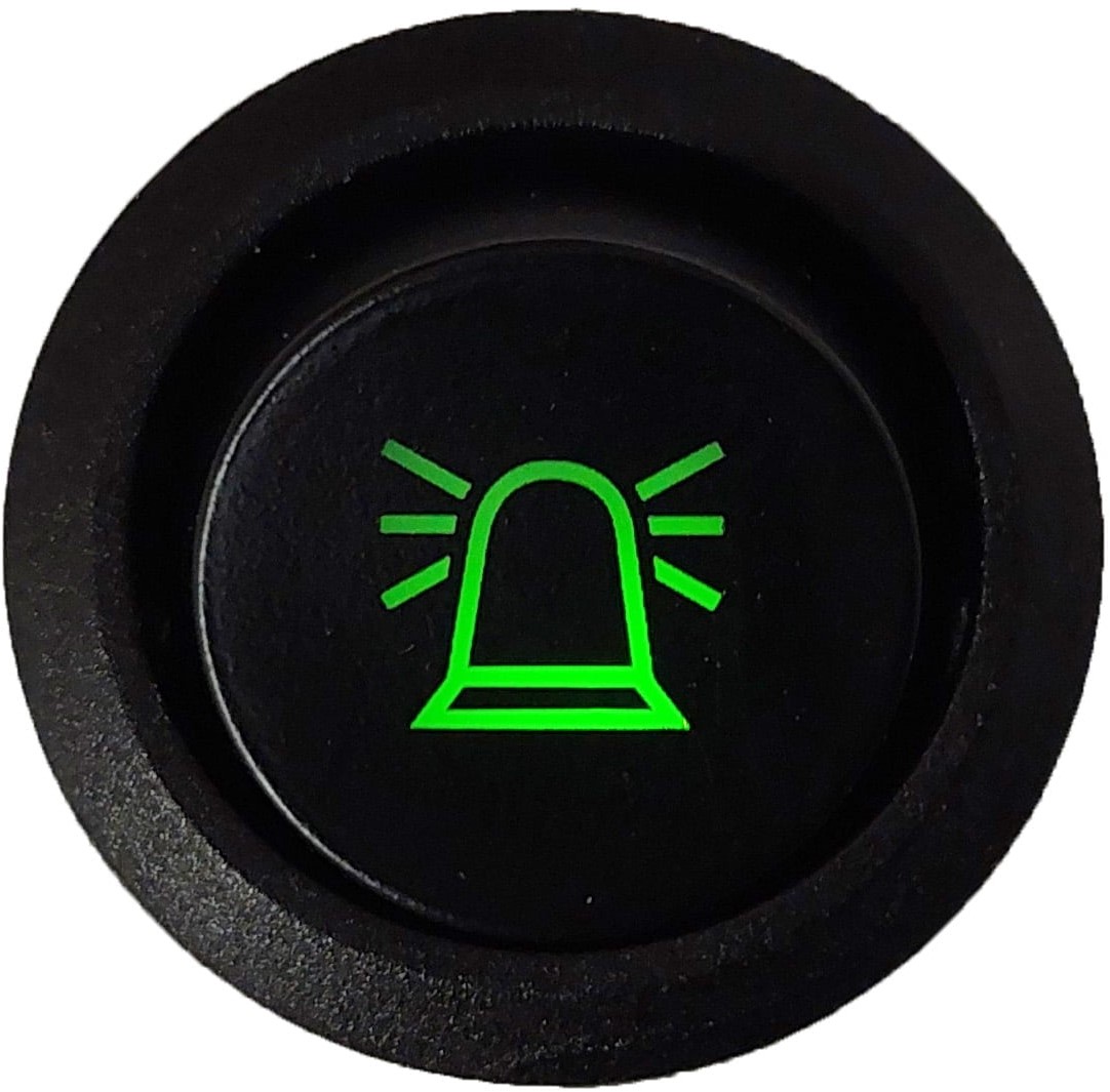 BI-color schakelaar Zwaailamp symbool / logo oranje 4 pins Truck ...