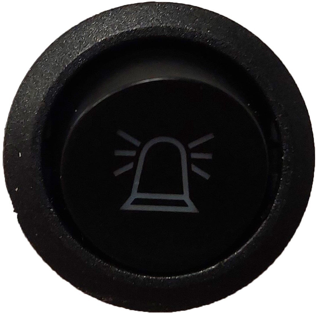 Switch Flashing light symbol / logo Blue 4 pins