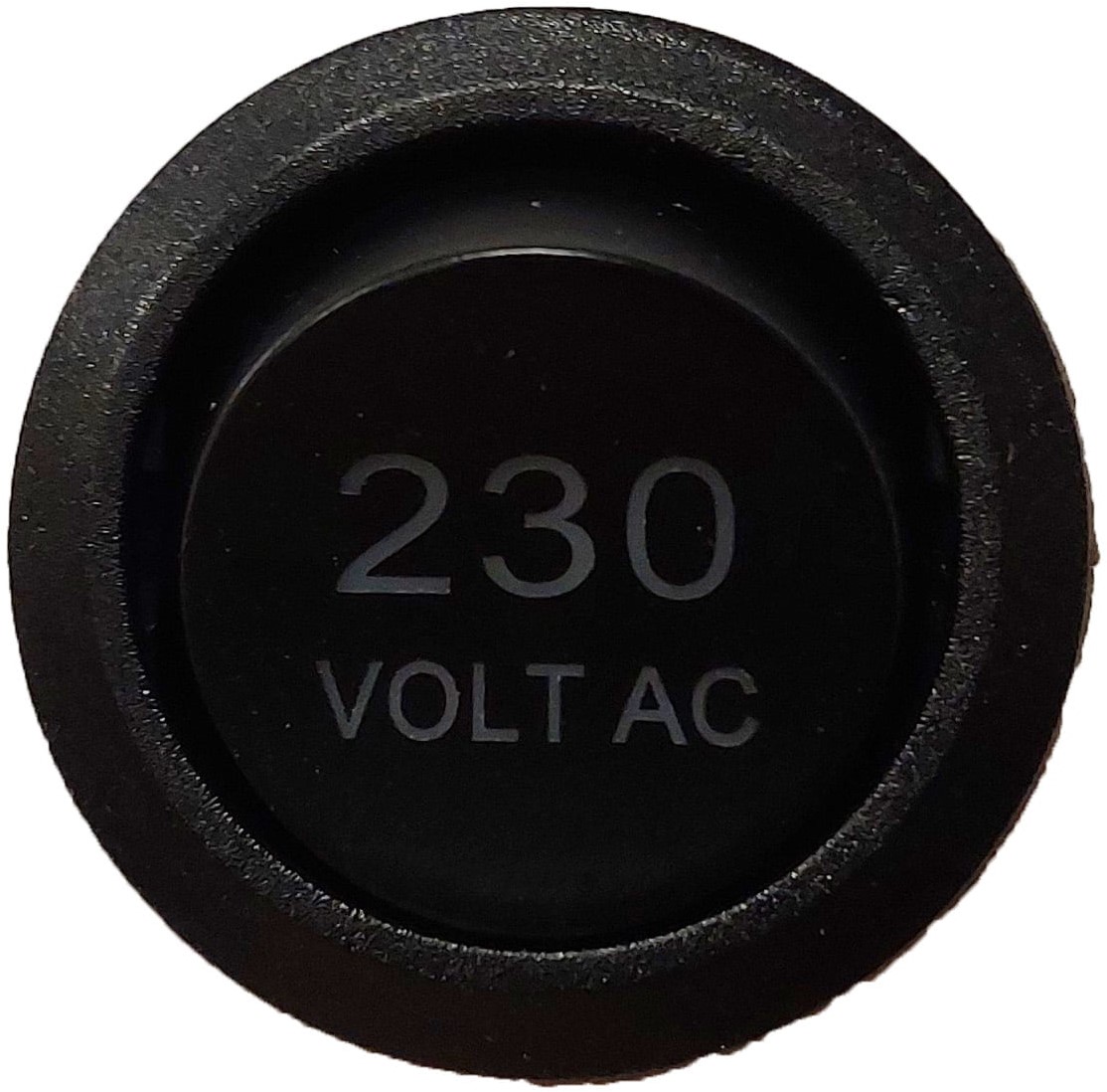 BI-color Switch inverter 230 Volt AC symbol / logo blue 4 pin