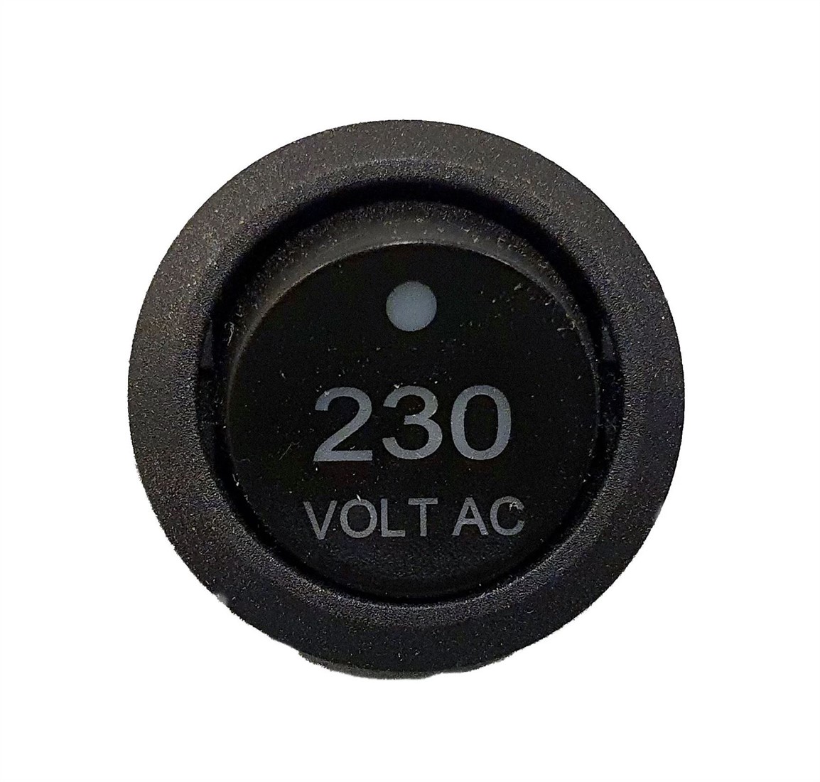 BI-color Switch inverter 230 Volt AC symbol / logo blue 4 pin