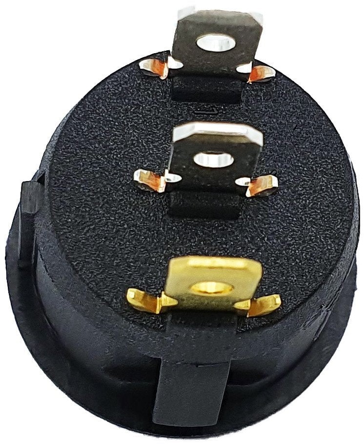 Rocker switch with LED indicator GREEN 20A 14 Vdc