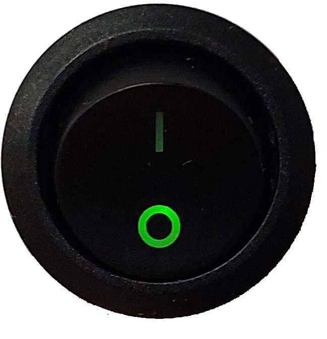 BI-color Schakelaar I – O symbool / logo rood 4 pin Truck Accessoires