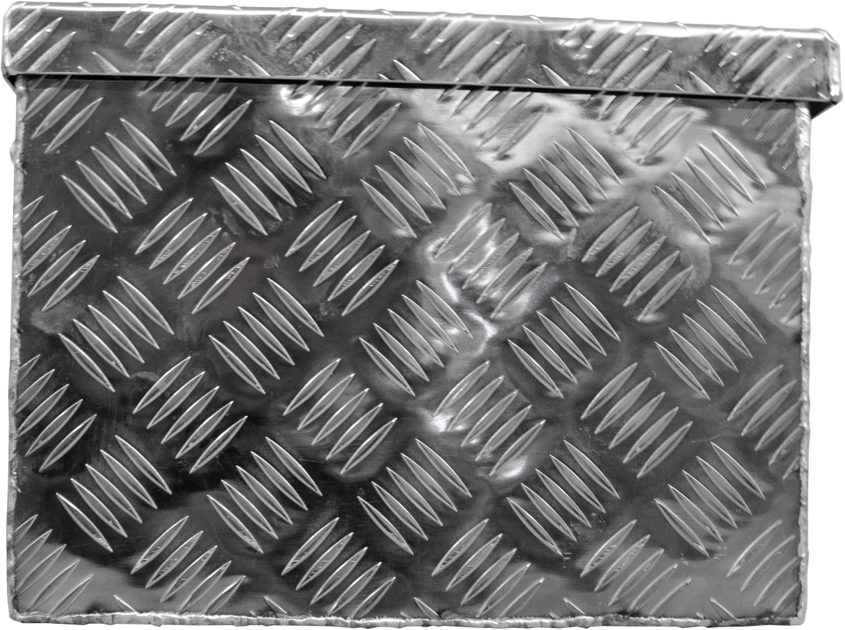 Aluminium traanplaat kist - 760x320x245 Truck Accessoires
