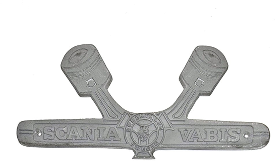 Aluminium Embleem SCANIA VABIS - Aluminium Truck Accessoires
