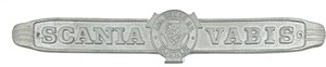 Aluminium Embleem SCANIA VABIS - Aluminium Truck Accessoires