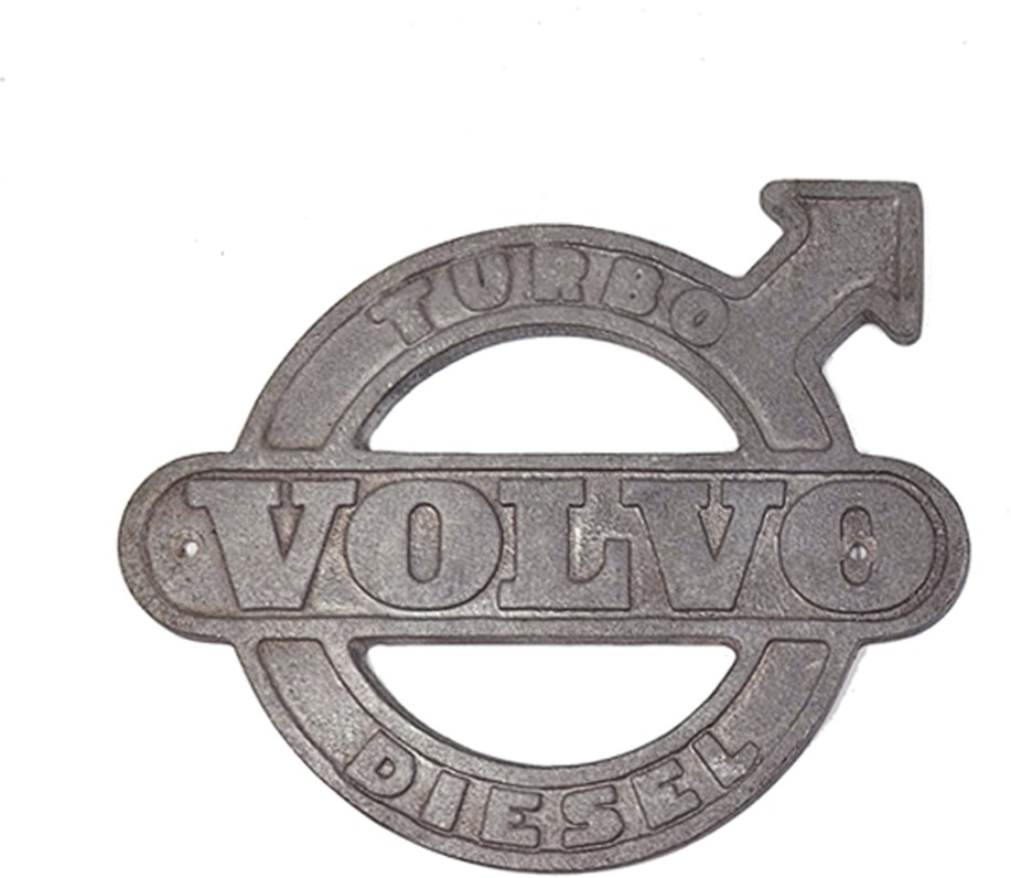 Aluminium Embleem VOLVO Turbo Diesel Truck Accessoires