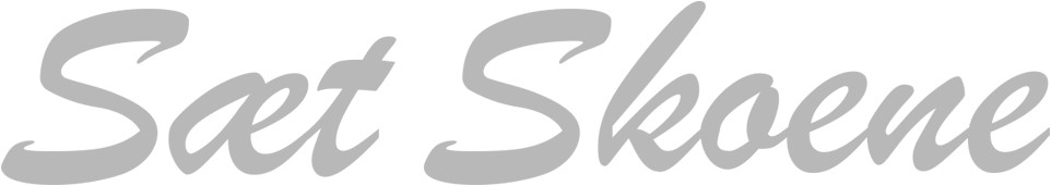 Sticker "Saet Skoene" - Zilver Truck Accessoires