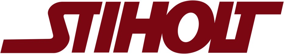 Sticker "Stiholt" - 45 cm - burgundy red - No, stick on the outside
