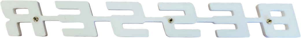 Plastic emblem BESSER - Thick version!