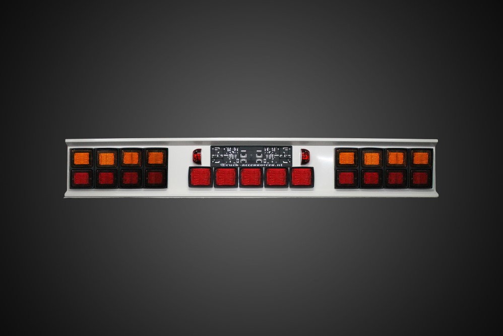 Norwegian bumper 8 + 5 holes including LED lamps