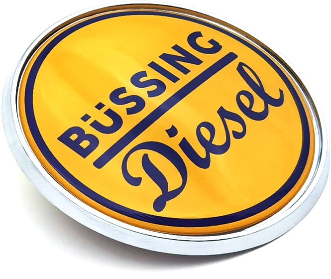 Emblem Round Büssing Diesel