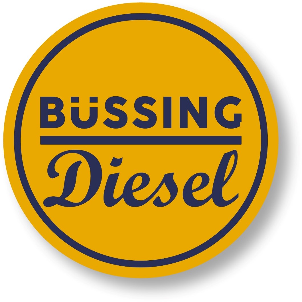 Sticker round - Büssing Diesel Truck Accessoires