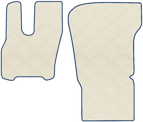 Vloermatten DAF XF van '22 / XG/XG+ met klapstoel Truck Accessoires