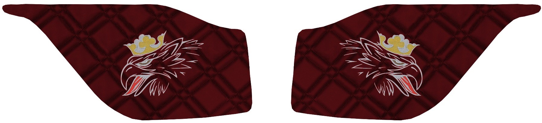 Door panels Scania 4 Series Bordeauxred