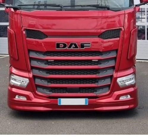 Polyester bumper spoiler DAF XF / XG / XG+ - +2 Talmu Yellow