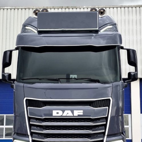 Polyester Sun Visor DAF XF / XG / XG+ 5 LED Lights - DAF New Generation XG
