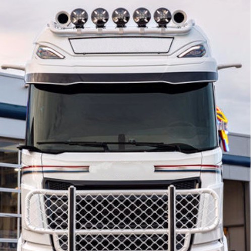 Polyester Zonneklep DAF XF / XG / XG+ Type 1 Truck Accessoires