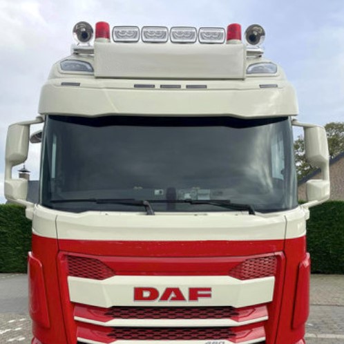 Polyester Sun Visor DAF XF / XG / XG+ 5 LED Lights