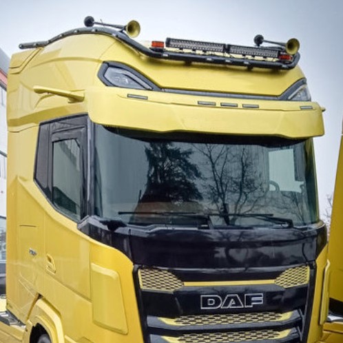 Polyester Sun Visor DAF XF / XG / XG+ 5 LED Lights