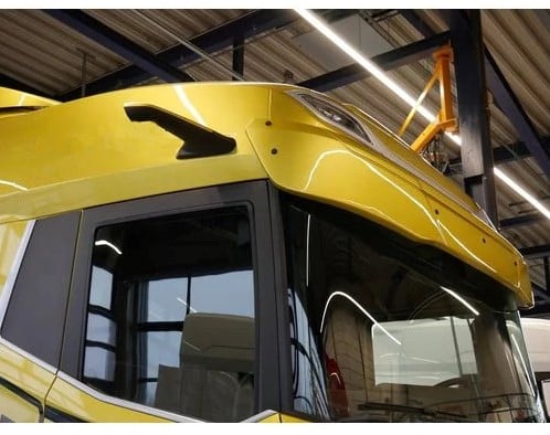 Polyester Sun Visor DAF XF / XG / XG+ - DAF New Generation XG