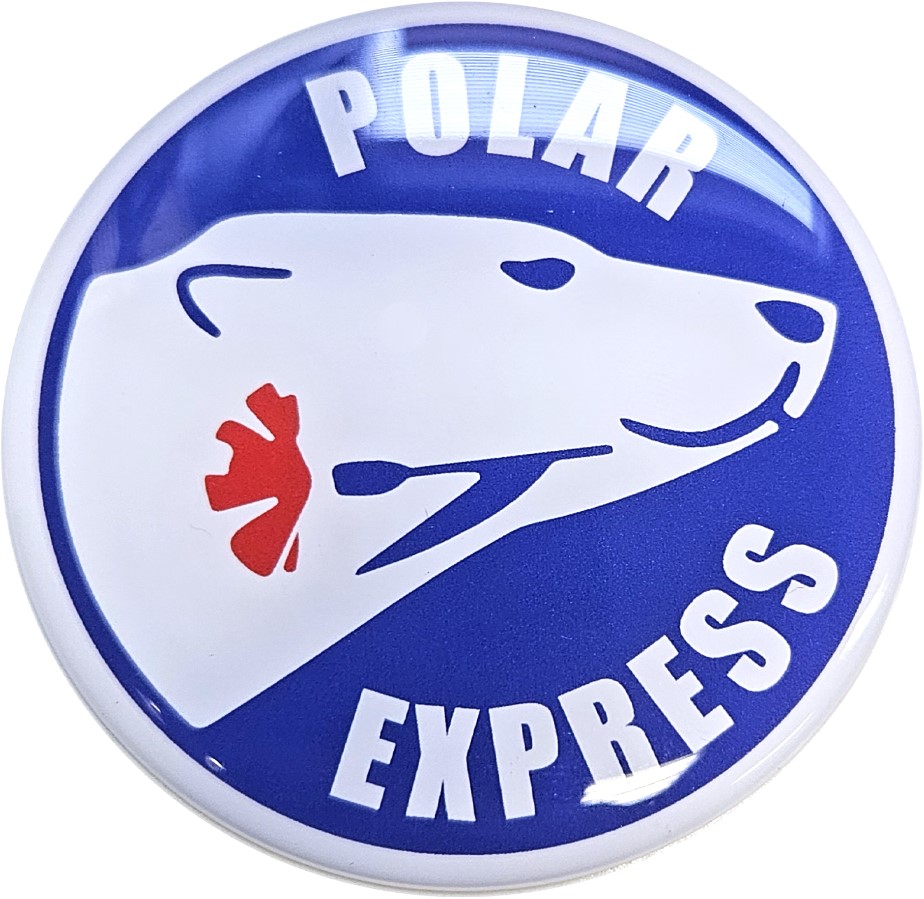 Hub Sticker Polar Express blue Truck Accessoires