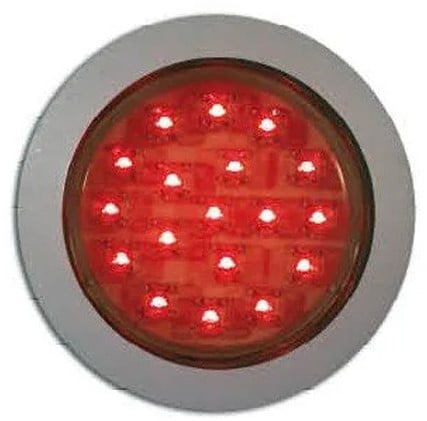 Binnen Verlichting LED Inbouw rood 24 volt Truck Accessoires