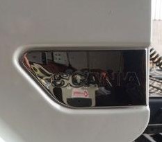 Stainless Steel 3D Trim Spoiler Scania