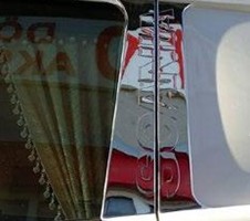 RVS 3D Deur Sierplaat met Scania logo Truck Accessoires