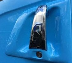 Stainless steel 3D Scania door handle