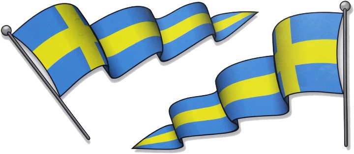 Wimpel Zweden Truck Accessoires