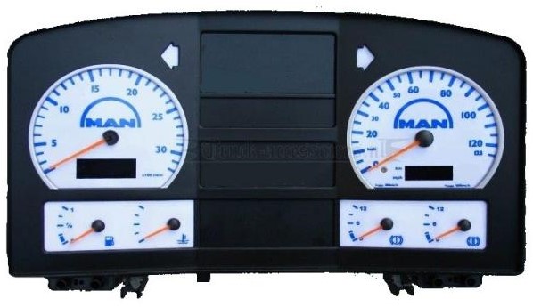 Wijzerplaat MAN TGA ouder type Truck Accessoires