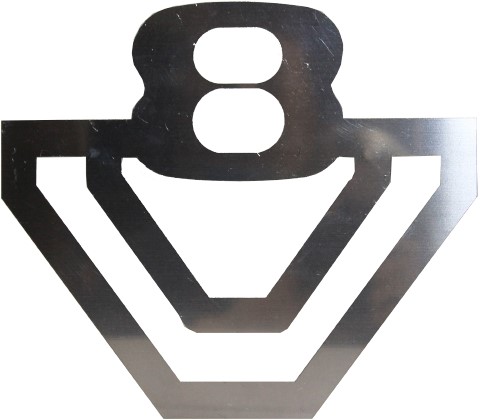 RVS Logo V8 open Truck Accessoires