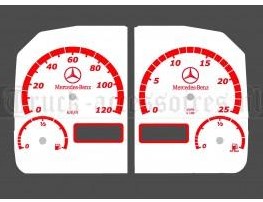 Dashboard clock Mercedes Actros MP4 Truck Accessoires