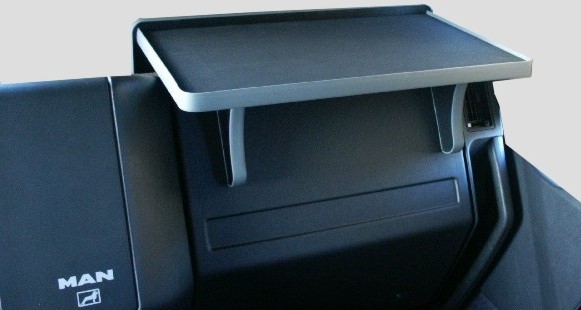 Dashboard passenger table MAN F 2000 black