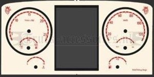 Dashboard clock Scania R2 large Truck Accessoires