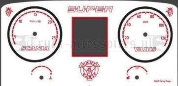 Dashboard clock Scania R2 small Truck Accessoires