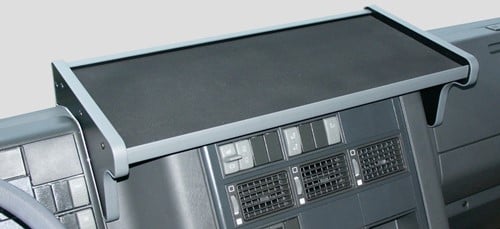 Dashboard driver table Iveco Eurotech black