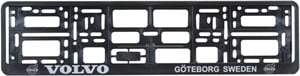 License plate holder Volvo