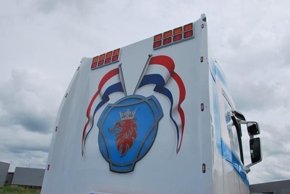 Complete rear wall Scania New Generation S